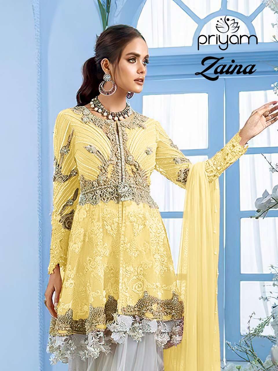 PRIYAM FASHION PRESENTS LATEST PAKISTANI CONCEPT CATALOG ZAINA DN. 510A ...