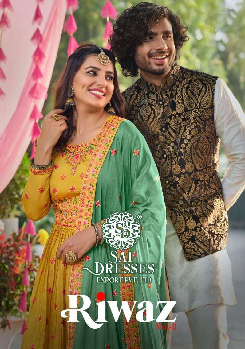 SAI DRESSES PRESENT RIWAZ VOL 3 CATALOG