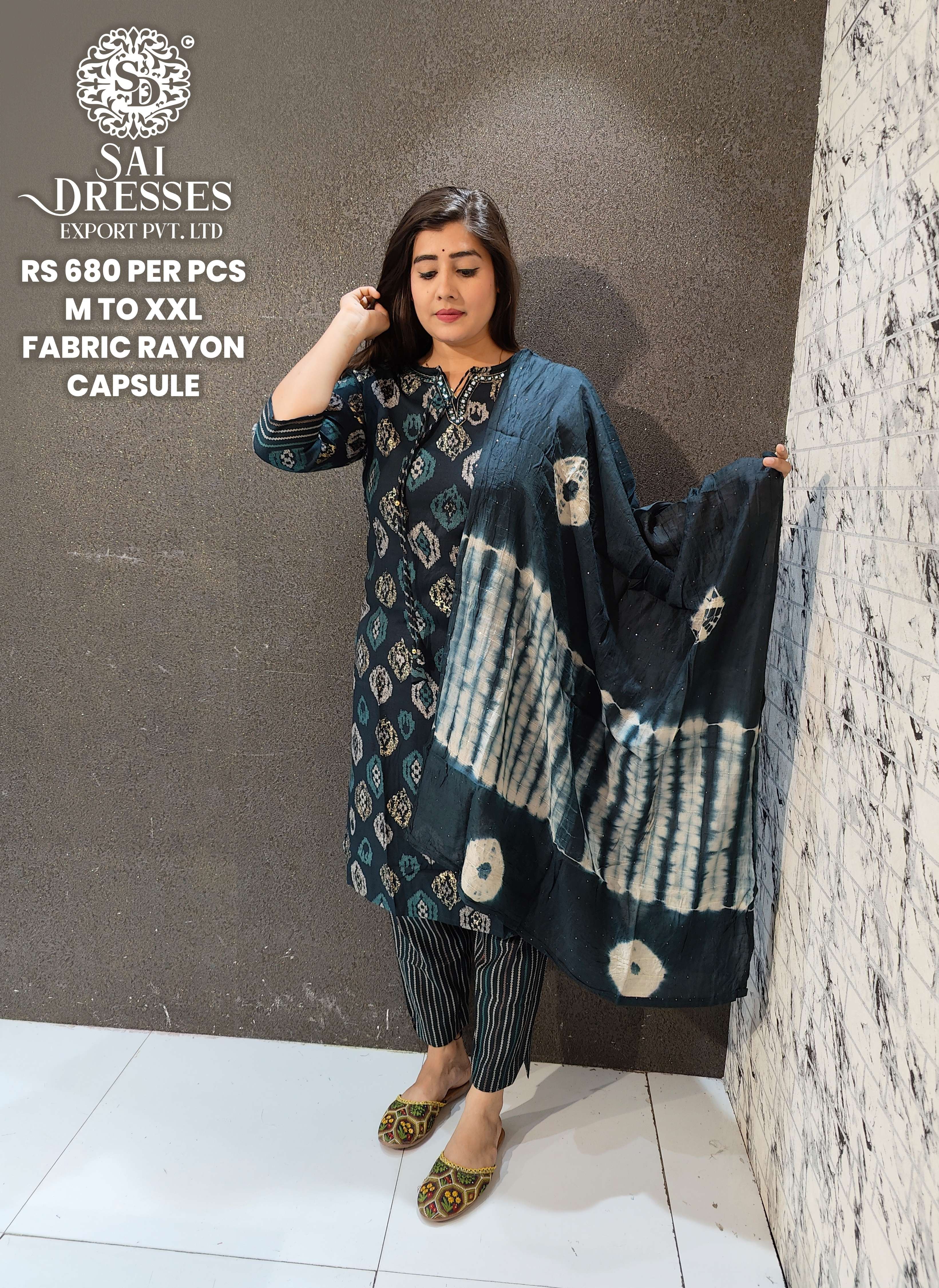 SAI DRESSES PRESENT D.NO 3036 COMBO SUITS