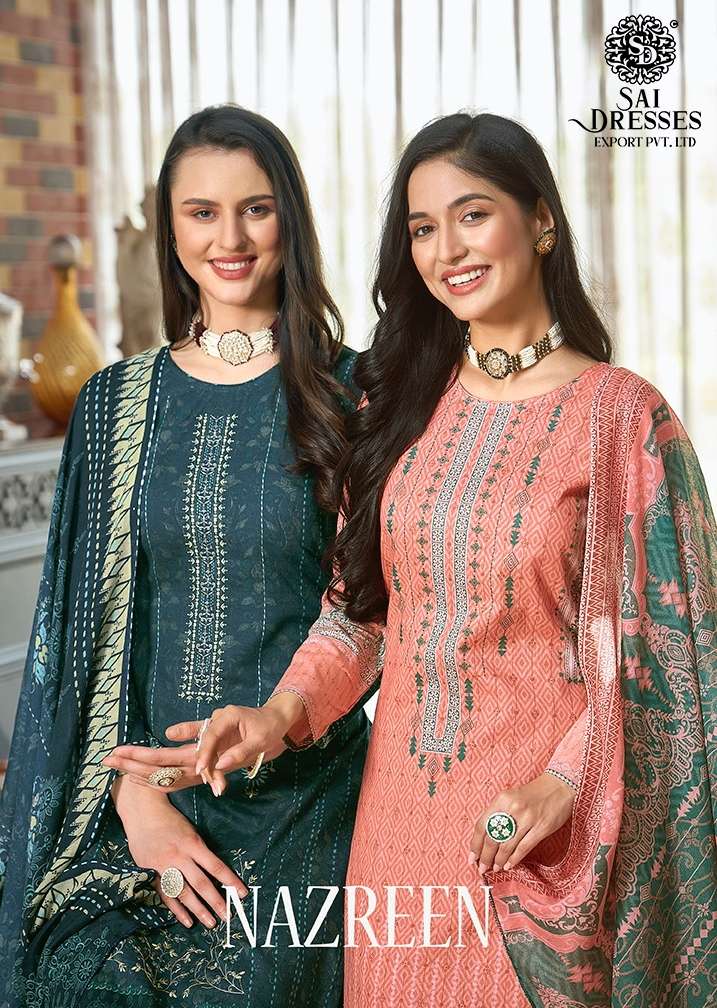 SAI DRESSES PRESENT NAZREEN CATALOG