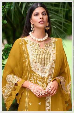 SAI DRESSES PRESENT D.NO 030 E TO 030 H CATALOG