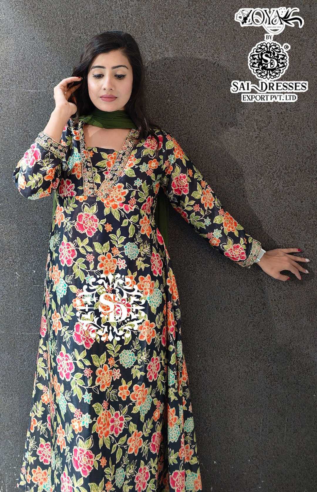 SAI DRESSES PRESENT D.NO 1672 3PIECE COMBO SUITS