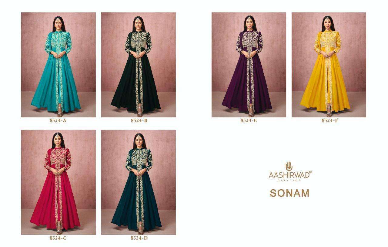 Aashirwad Creation Prsents Sonam Georgette Designer Salwar Suit ...